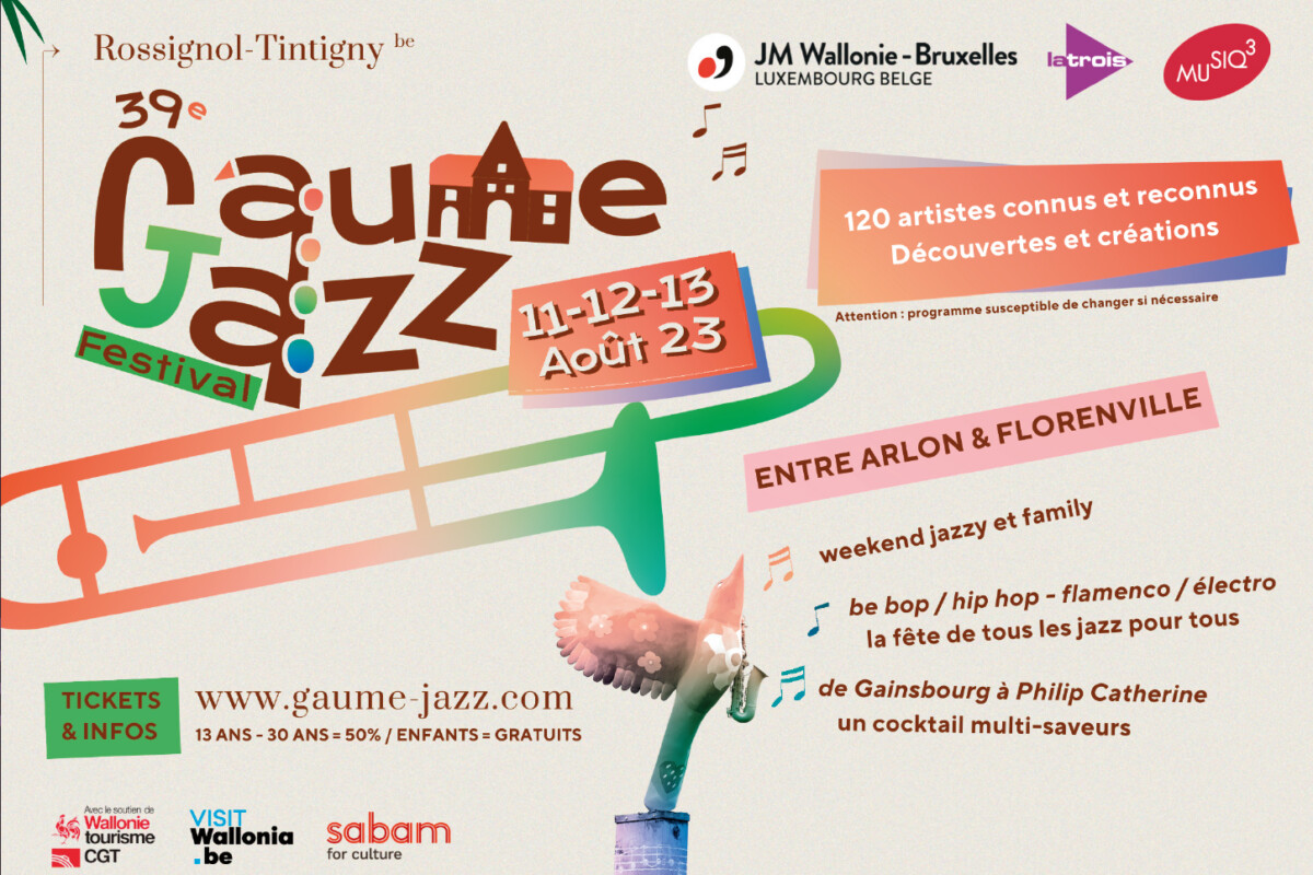 Gaume Jazz Festival : 2 pass 3 jours à gagner ! - Inside Magazine